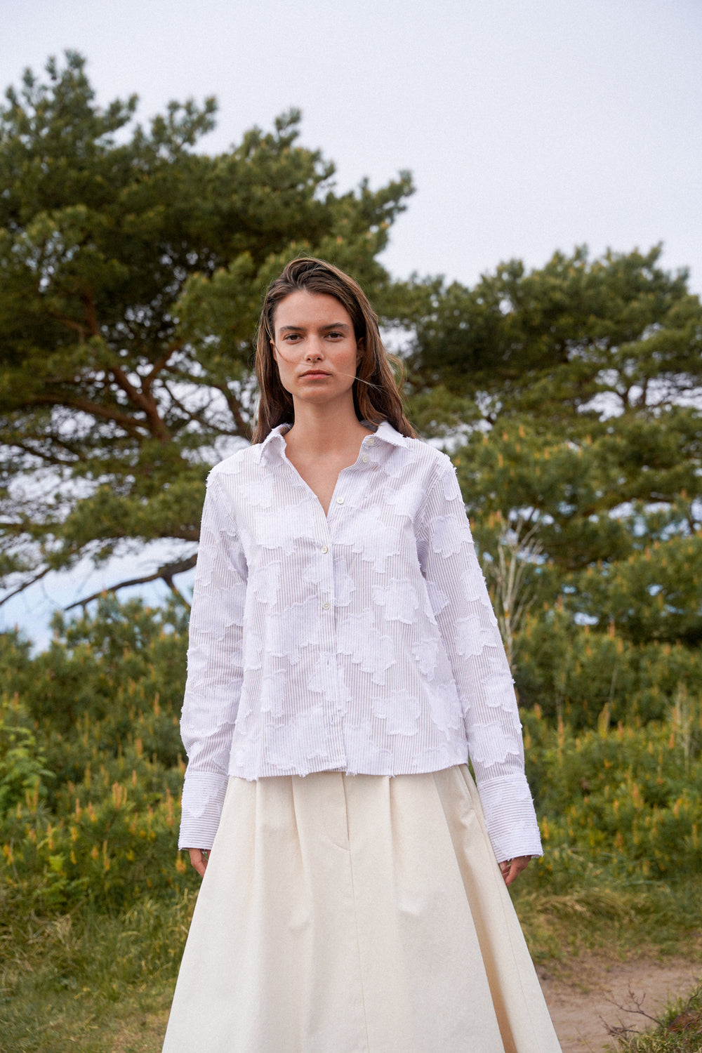 SYLINA FIL DE COUP FLOWER - SAND